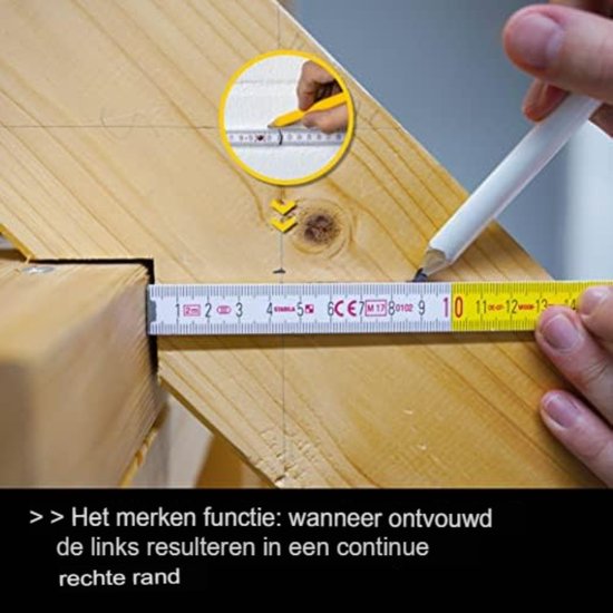 Vouwmeter - Vouwmeter 2 Meter | bol