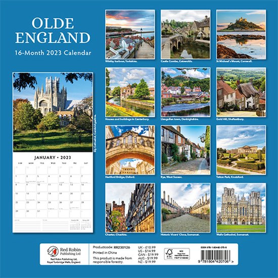 Olde England Kalender 2023 | bol