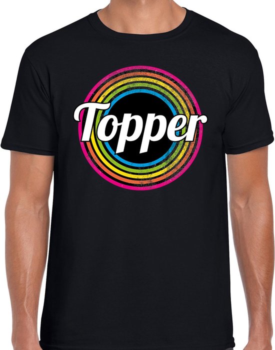 Topper fan t-shirt zwart voor heren - Toppers supporter shirt S | bol.com