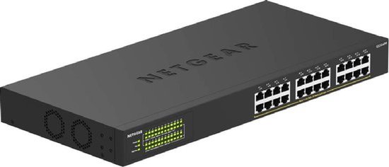 NETGEAR GS324PP - Netwerkswitch - Unmanaged Plus - 24 poorten | bol.com