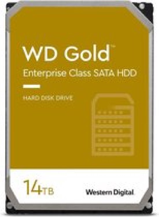 WESTERN DIGITAL Interne opslag Gold √¥ SATA HDD enterprise-klasse, 14 ...
