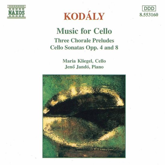 Maria Kliegel & Jeno Jandó - Kodály: Music For Cello (CD), Jeno Jando | Muziek | bol