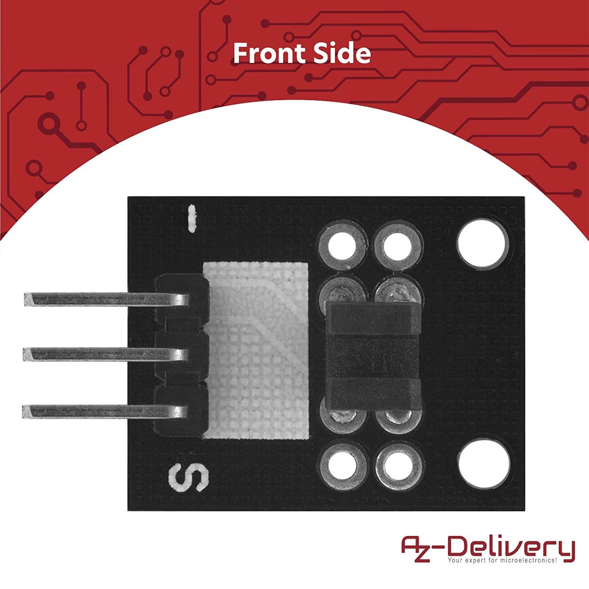 AZDelivery KY-010 Lichtbarrière Lichtblokkering compatibel met Arduino ...