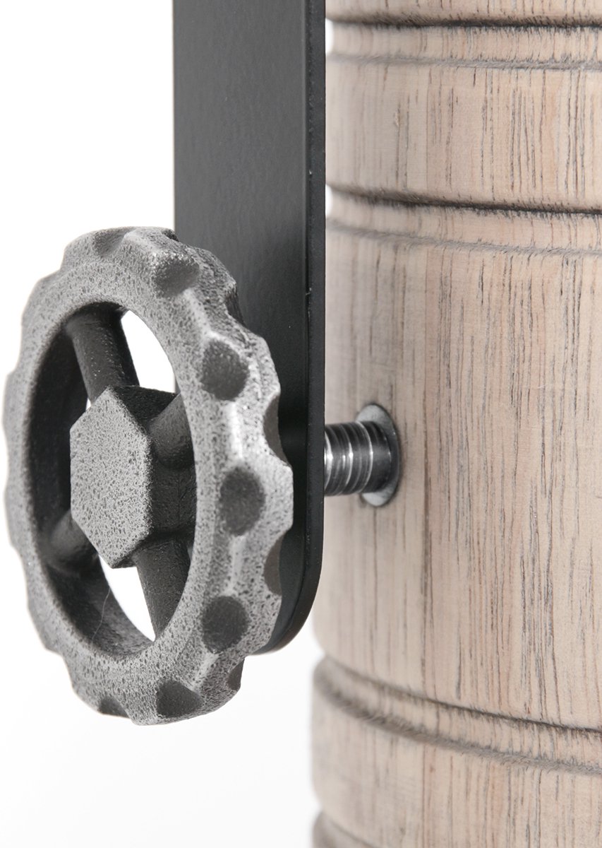 Metalen spijlen hanglamp Anne Lighting Dunbar zwart | bol.com