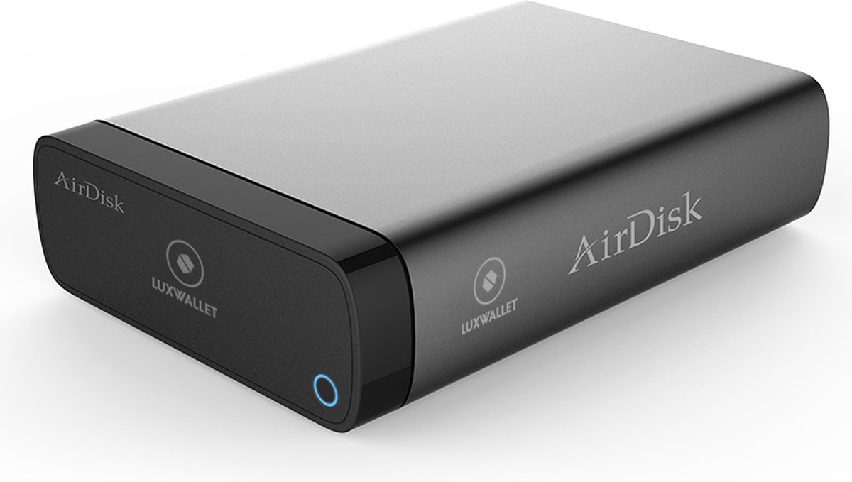 LUXWALLET AirDisk Q3C Linux - Behuizing Voor Netwerk Harde Schijf - HDD ...