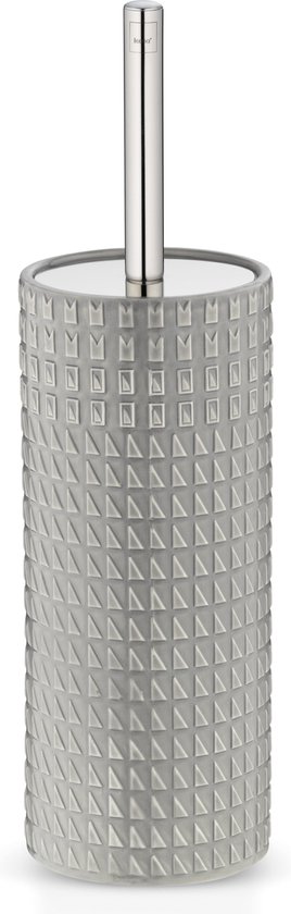 Lenora Toiletborstel - Grijs - Kela | bol