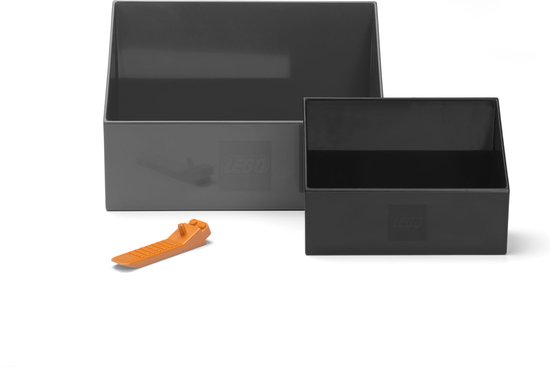 Lego - Lego Brick Scooper Set 2 pieces Grey Black | bol.com