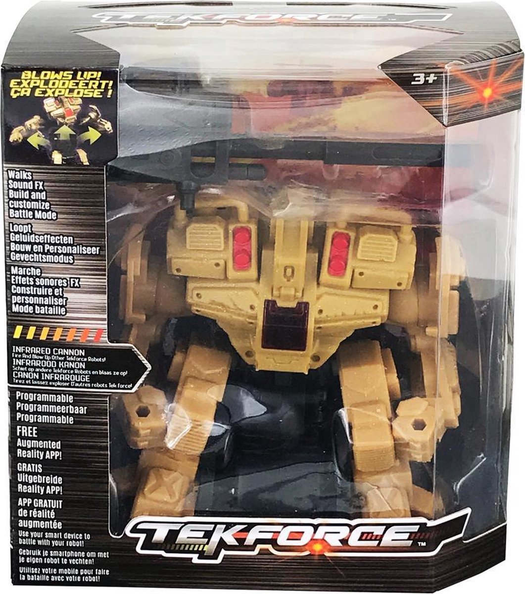 Tekforce Vechtende Robot Desert | bol.com