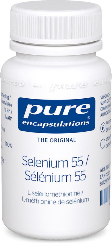 Pure Encapsulations Selenium 55 - Selenomethionine voor ...