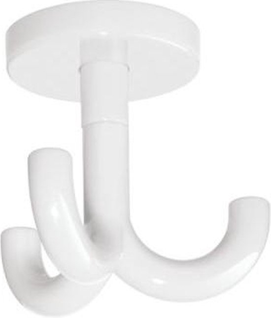 Hewi haak/kapstok drieweg Ø50mm wit/zuiverwit | bol