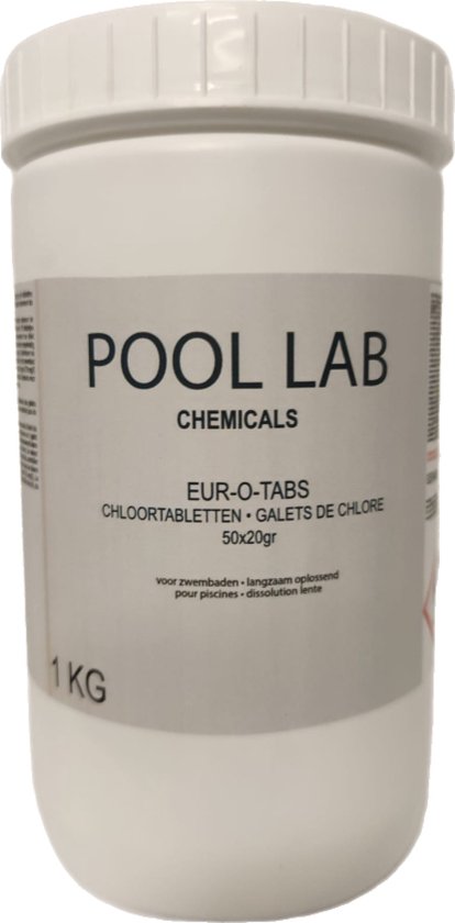 Pool Lab Tabs 50x20gr - Chloortabletten Zwembad | bol.com