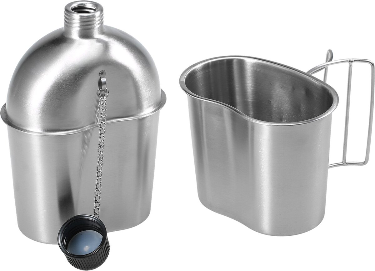 Cantine militaire - Portable - Cantine militaire en acier inoxydable ...