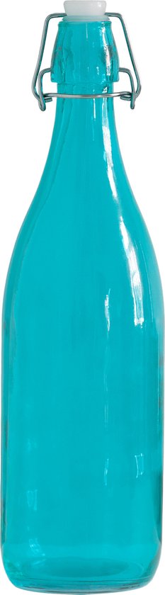 Sareva Beugelfles / Weckfles Blauw 1 Liter | bol.com