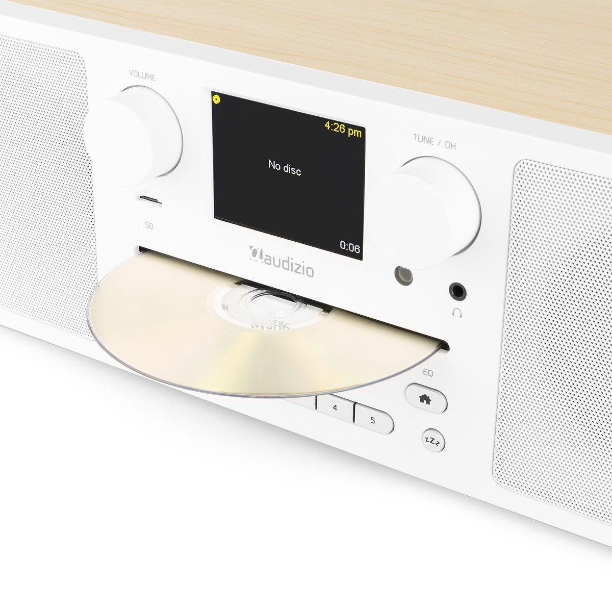 Radio internet, FM et DAB Audizio Naples avec Bluetooth + lecteur CD et ...