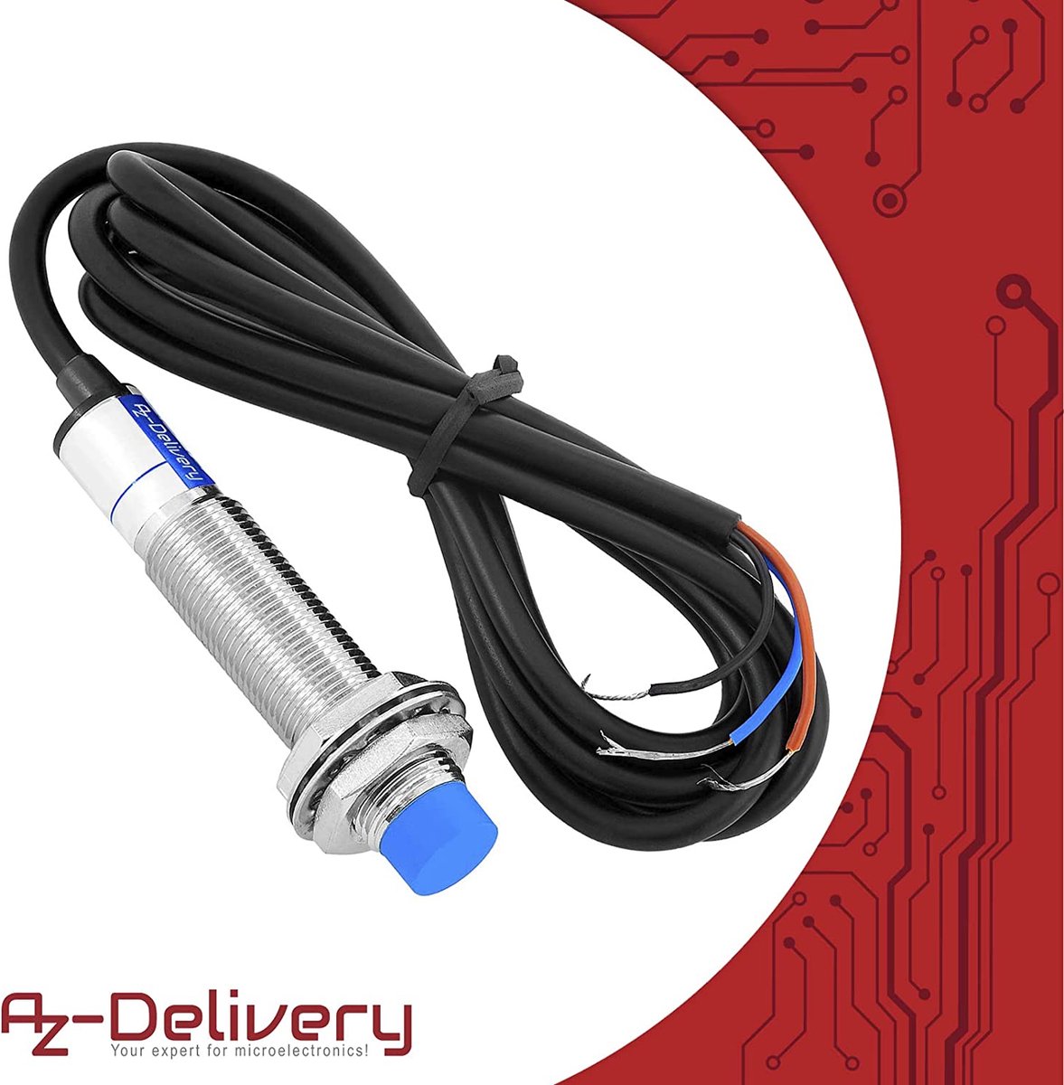 AZDelivery 5 x LJ12 A3-4-Z/BX Nabijheidssensor/Schakelaar Inductief ...