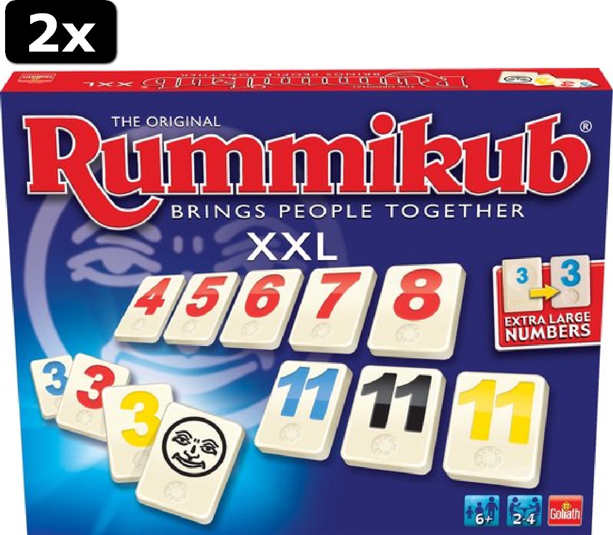 2x Rummikub The Original XXL - Gezelschapsspel | Games | bol.com