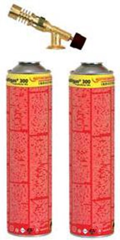 Rothenberger Gasbrander + 2x Multigas 300 | bol