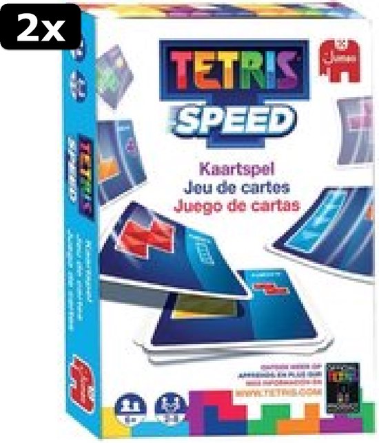 2x Jumbo Tetris Speed - Kaartspel | Games | bol.com