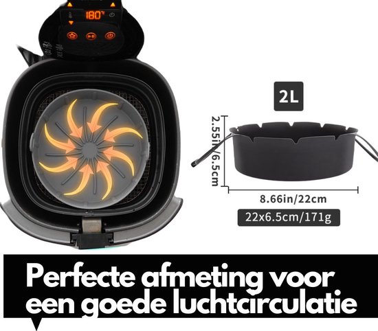 Airfryer Accesoires – Heteluchtfriteuse Accessoires - Airfryer Mandje ...