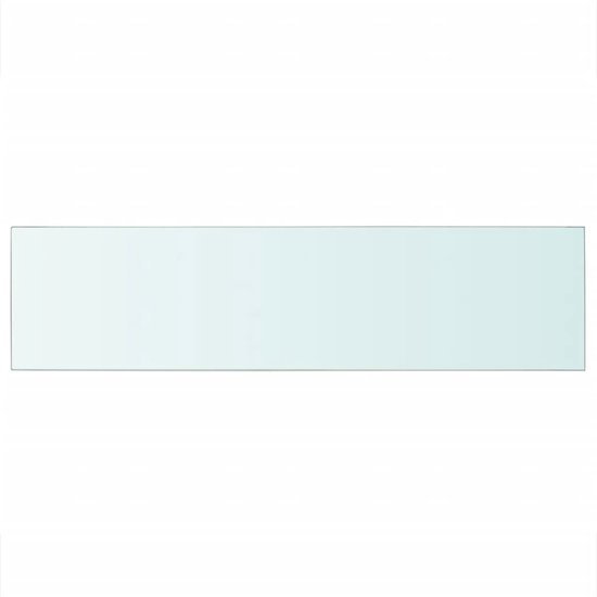 Prolenta Premium - Wandschap transparant 100x25 cm glas | bol.com