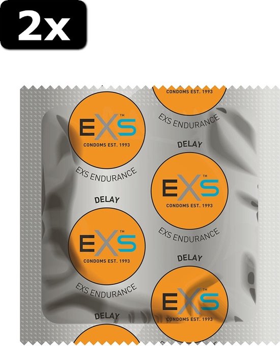 2x Exs Delay Condoms - 12 pack | bol.com