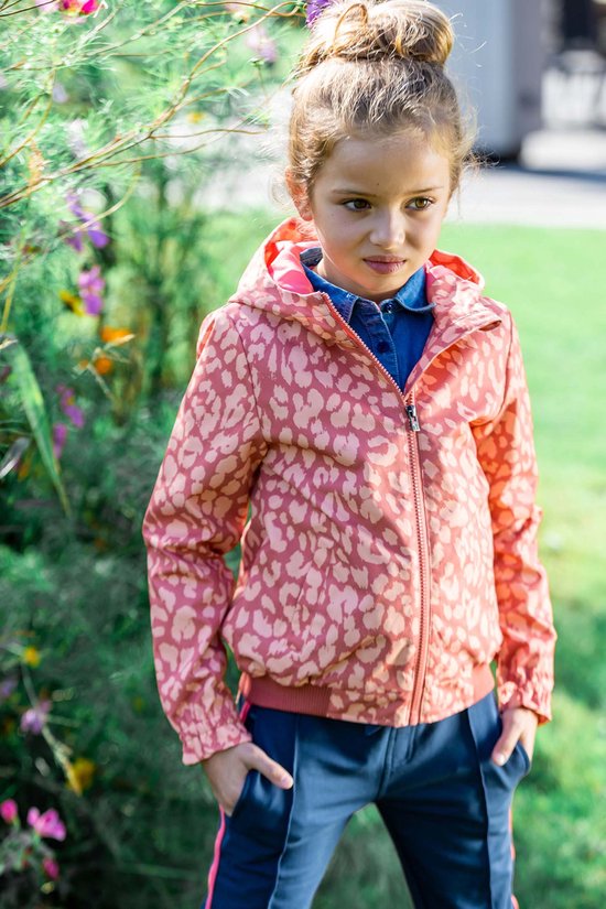 Quapi meisjes zomerjas Maud aop Coral Pink Animal | bol