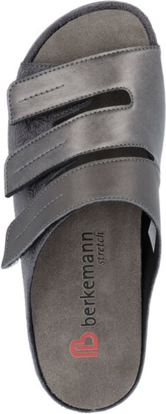 BERKEMANN – Damesmodel Andrea 01013-595 slipper – antraciet zilver ...