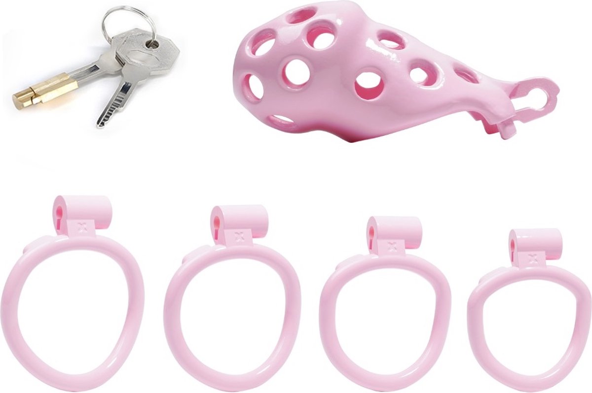 SissyMarket - Feminizer V2 - Hole editie - MEDIUM - Roze - Peniskooi ...