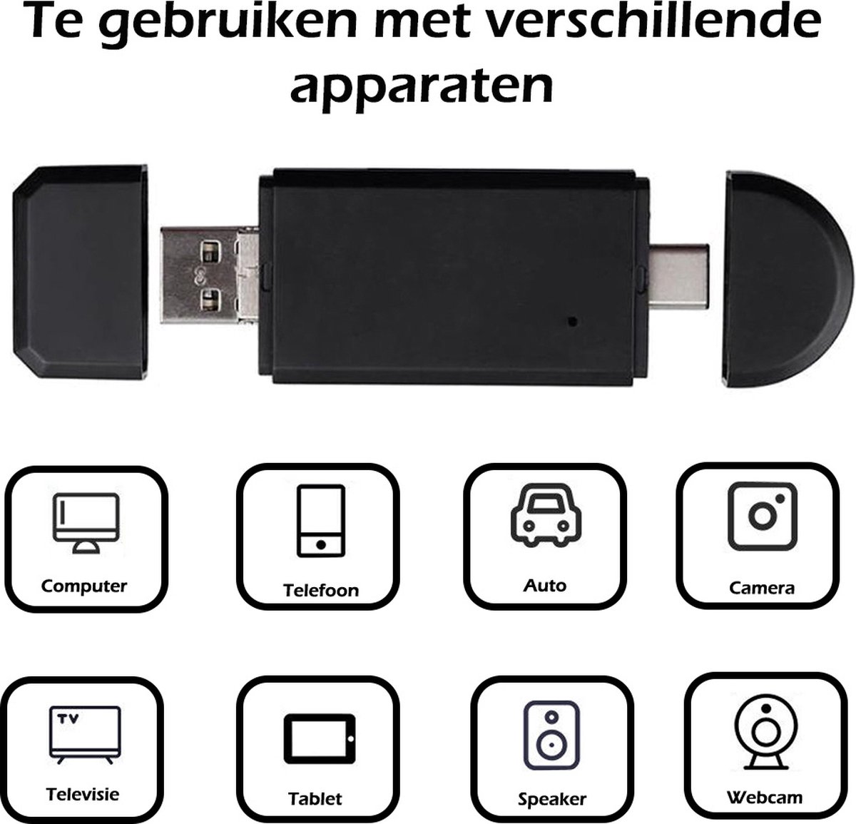 Micro SD Kaartlezer USB SD Kaarlezer USB SD Card Reader USB Type C ...
