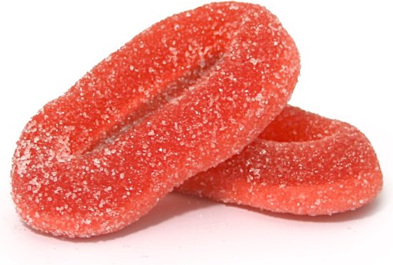 Damel Aardbei Ringen Snoep - 1 kilo (Halal) | bol.com