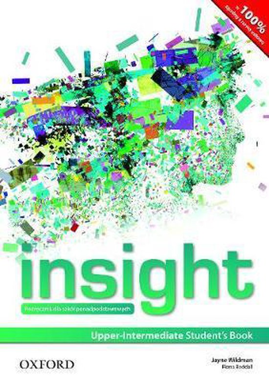 Insight Upper-intermediate Students Book (Ministry Approved) (Poland) | 9780194002677... | bol.com