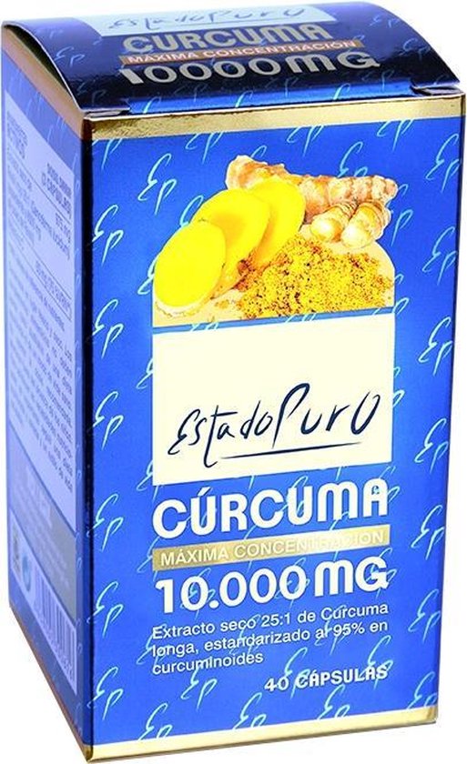 Tongil Estado Puro Curcuma 10,000 Mg 40 Caps | bol