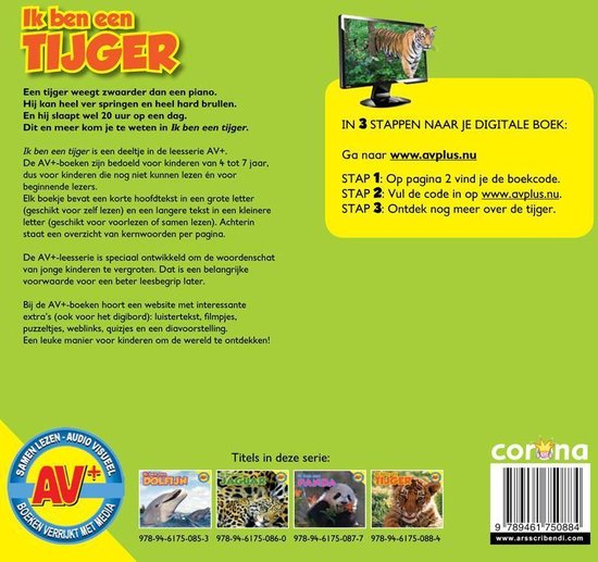 Ik ben een ... - Tijger | 9789461750884 | Steve Macleod | Boeken | bol