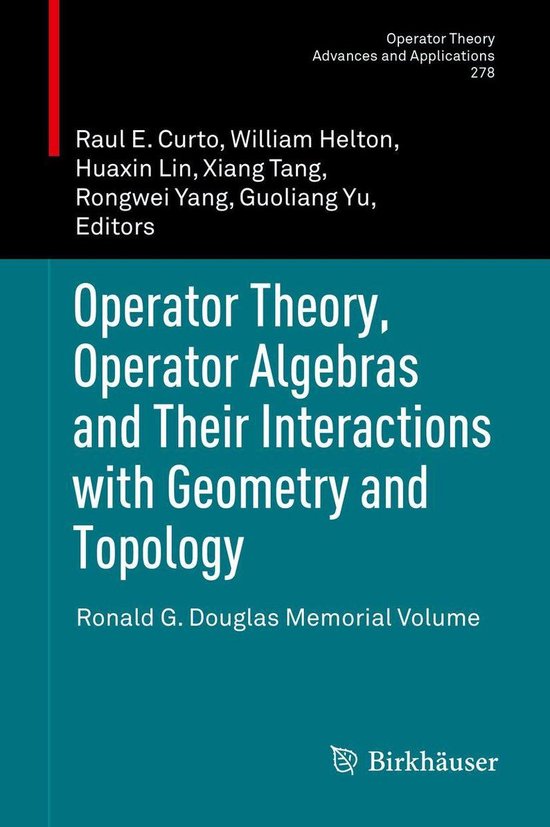 Operator Theory Advances And Applications 278 Operator Theory Operator Algebras