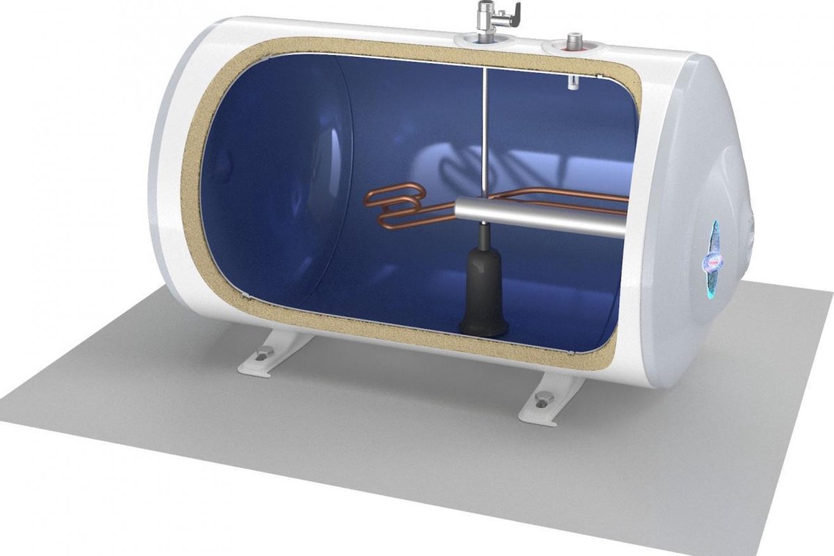 Elektrische boiler 100 liter horizontaal vloermontage 2000 Watt | bol