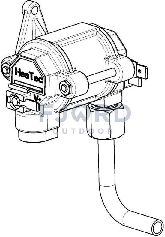 Dometic RM8501 Gasventiel Met Aansluiting | bol.com