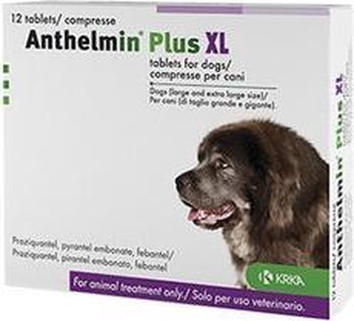 Anthelmin Ontworming Tabletten Hond vanaf 18 kg 12 tabletten | bol.com