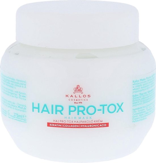Herstellend Haar Masker Kallos Cosmetics Hair Pro-Tox (275 ml) | bol