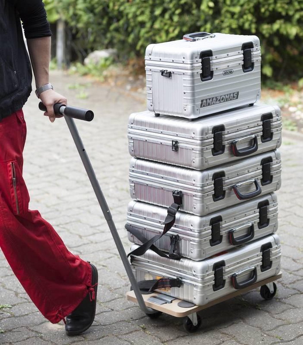 Westfalia Meubeltransporter mdf 58x29 cm met harde wielen en anti-slip ...