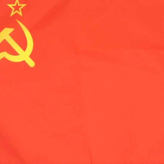 Rode Communisten Vlag USSR 45x30 cm - 100% Polyester met Koorden | bol