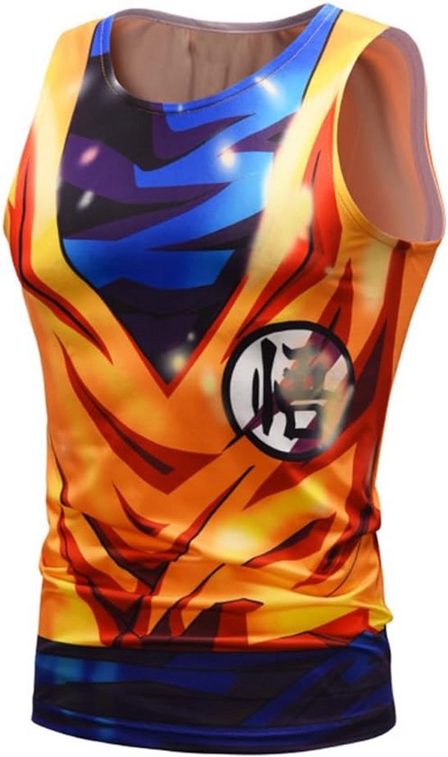 Heren Sport Tanktop met 3D Print - Sneldrogend Fitness en Gym Shirt ...