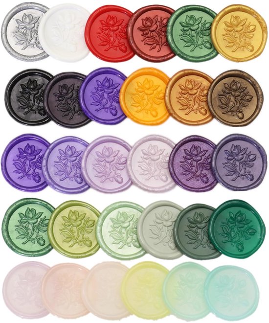 100 Stuks Sealing Wax Staven voor Lijmpistool - Veel Kleuren Lakstiften ...