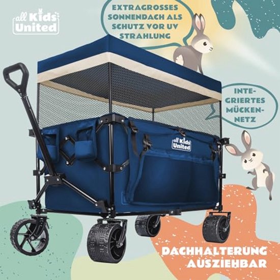 Opvouwbare Bolderkar en Transportkar – Ideaal voor Strand, Tuin en ...