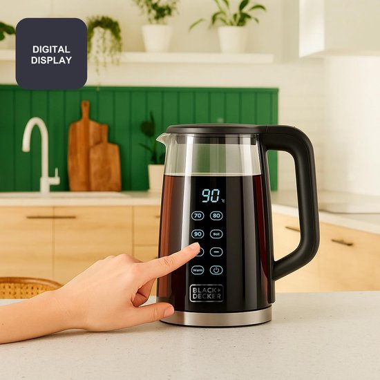 Black+Decker - Elektrische Waterkoker BXKE2206E | 2200W | 1,7L ...