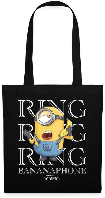 Minions Ring Ring Ring Bananaphone Ringen Tas van stof | bol