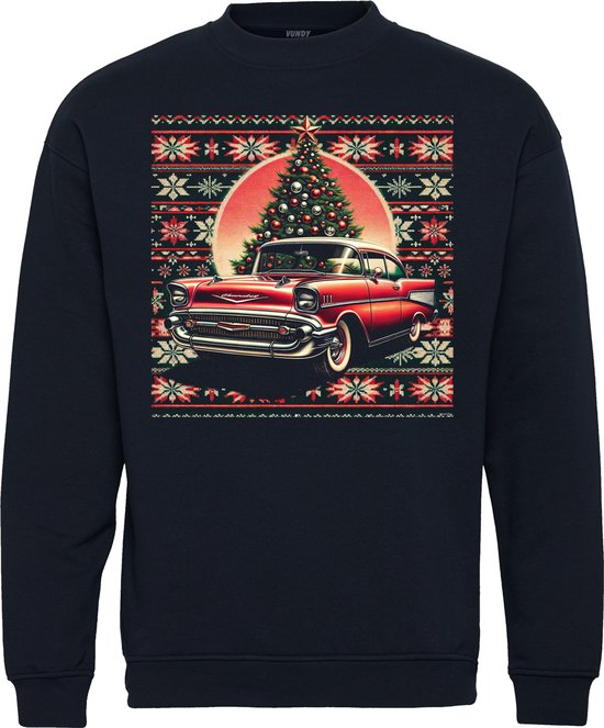 Kersttrui Chevy Bel Air Oldtimer | Kersttruien | Autoliefhebber ...