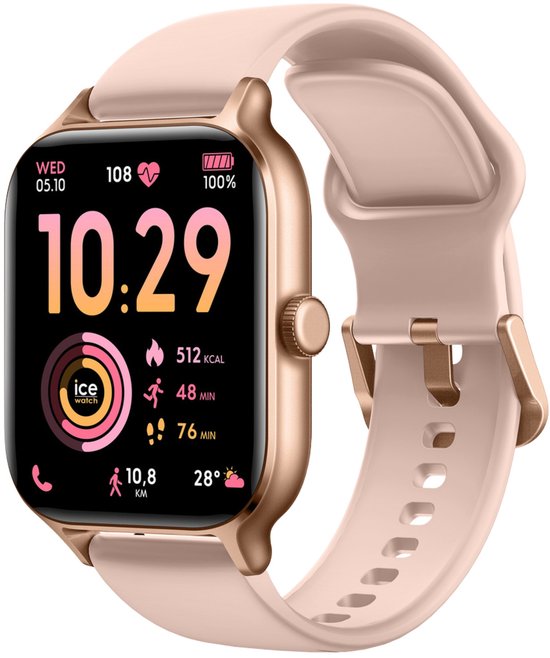 Ice-Watch ICE-Smart Fit RT 3.0 - Smartwatch - 36 mm - Rose Goudkleurig ...
