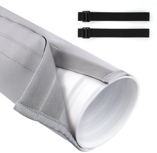Draagbare AC Slang Duct Vent Cover Sleeve gezamenlijke AC Slang Cover ...