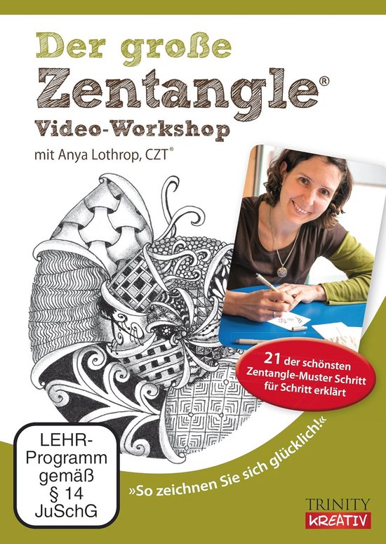 Zentangle Video-Workshop: Leer je zelf gelukkig te tekenen | bol