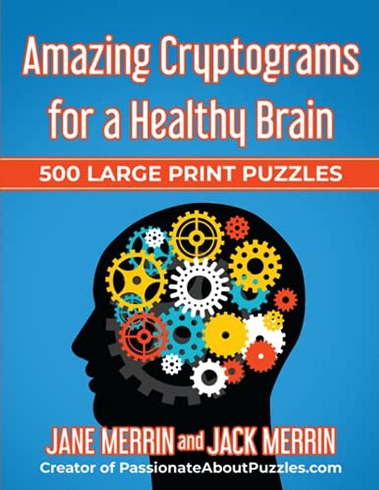 500 Puzzels in Grote Lettertype: Cryptogrammen voor een Gezonde Geest | bol